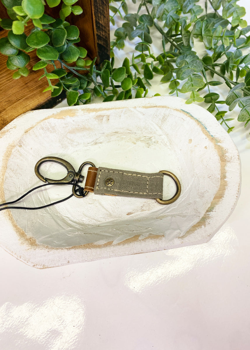 Myra Canvas Key Fob – Ellis Mercantile Boutique, Inc.